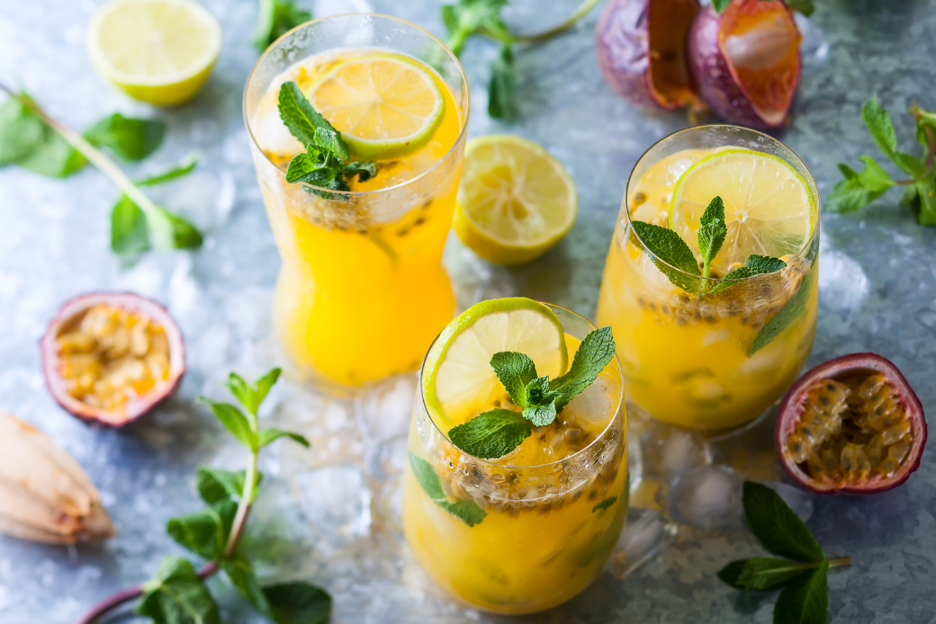 Passionfruit and Lime Mocktail – The Swag AU