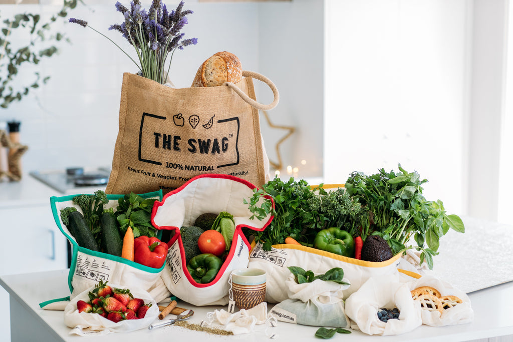 Reduce Food Waste | The Swag AU Plastic Free Shopping Bundle | Keep ...